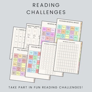 Digital Reading Journal | Hyperlinked |reusable Reading Planner for ...