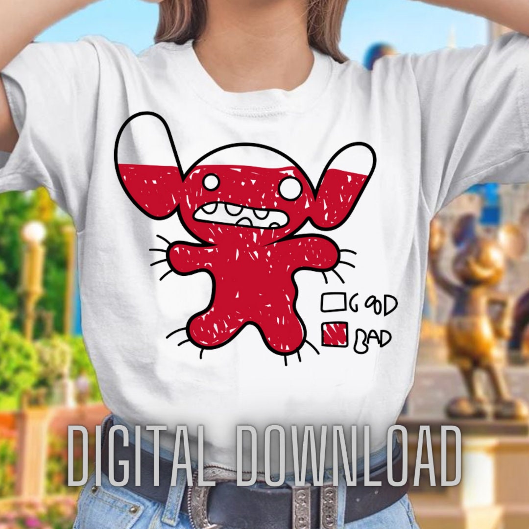 Stitch Bad Digital Download PNG/ File Digital Download - Etsy