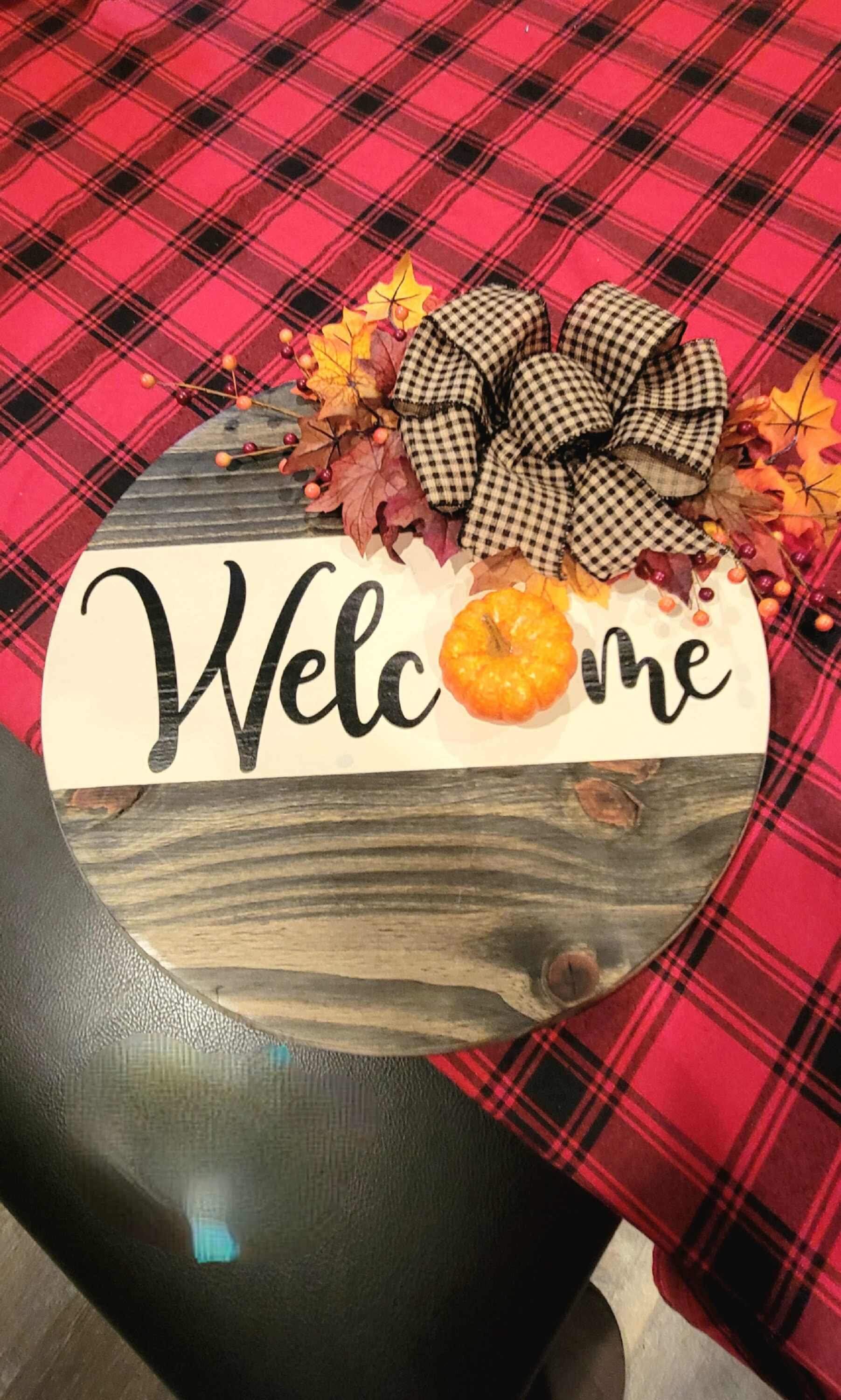 18 Fall Themed Welcome Hanging Sign - Etsy