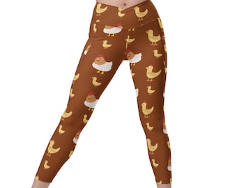 Chicken Leggings - Etsy