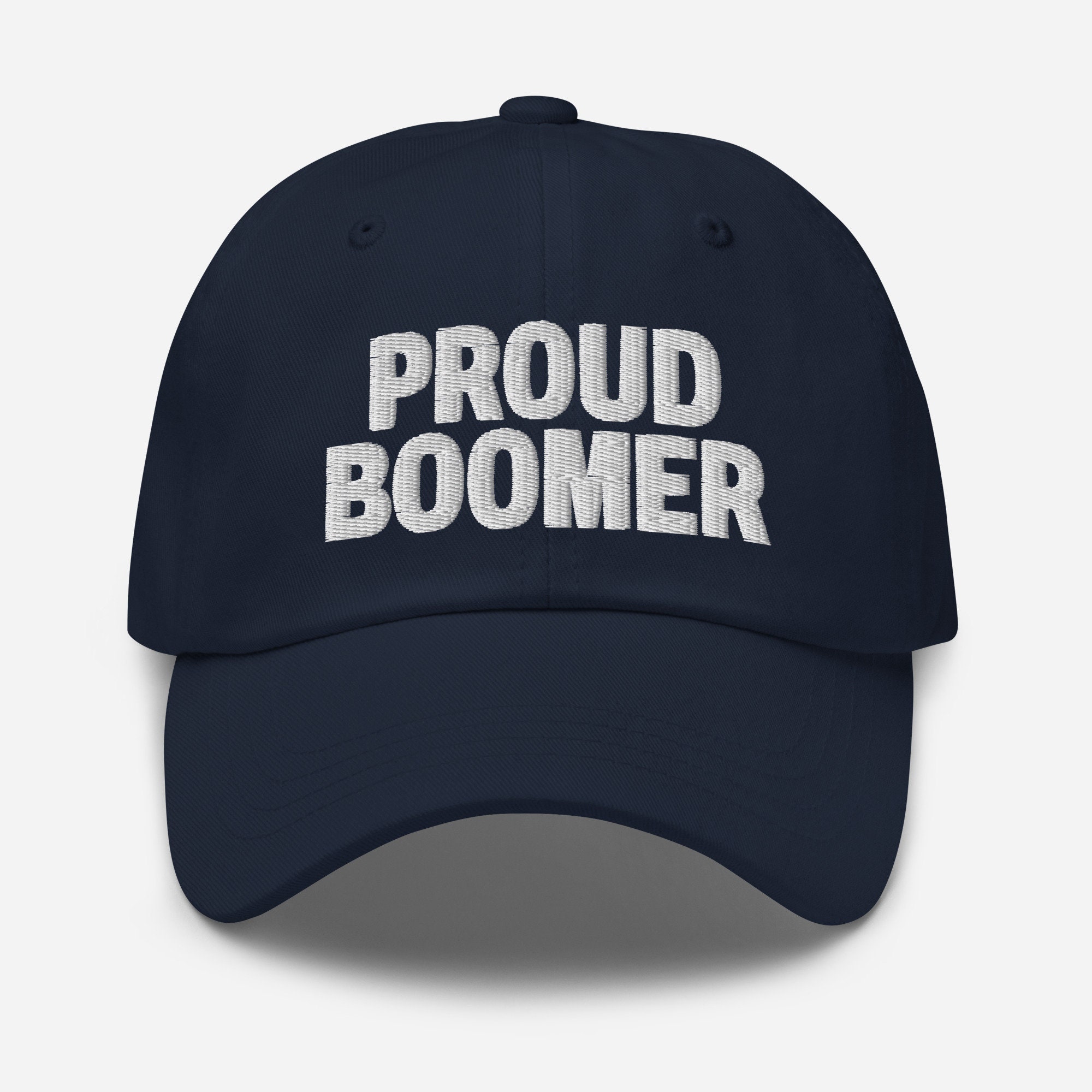 Proud Boomer Fun Baby Boomer Dad Cap Unisex Embroidered - Etsy