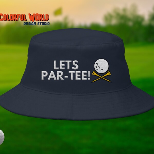 Funny Golf Bucket Hat - Etsy