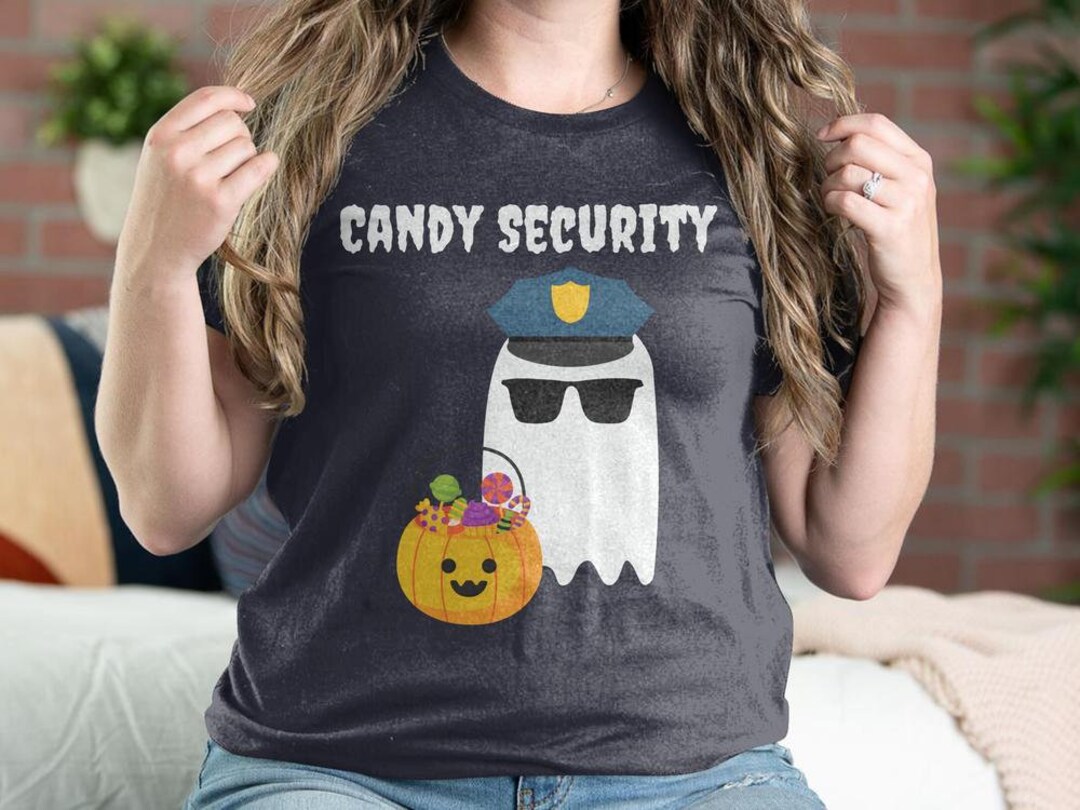 Candy Security | Spooky Halloween Tshirt | Halloween Gift - Etsy
