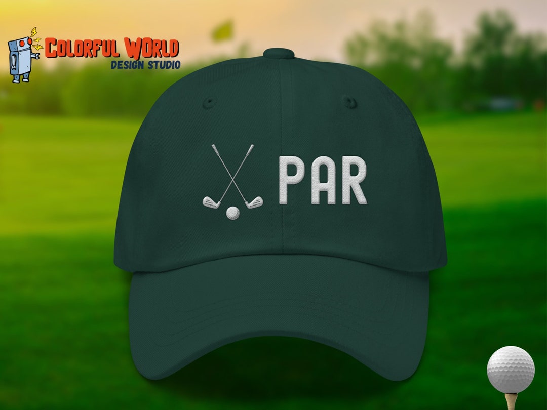 Par Golf Club Golfball Hat Cap Funny Golf Embroidered Dad Hat Gift for ...