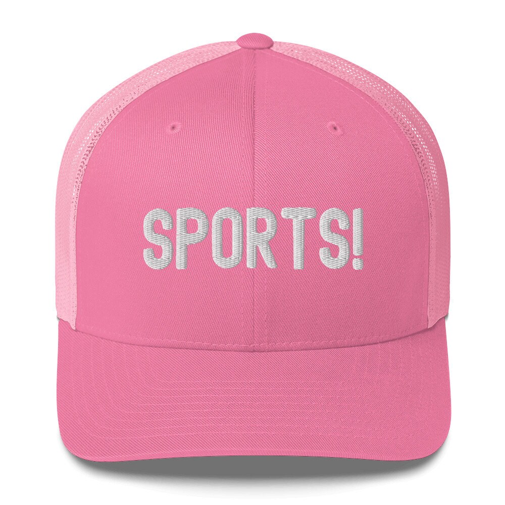 Sports Trucker Hat | Funny Active Life Embriodered Mesh Back Cap | Gift ...