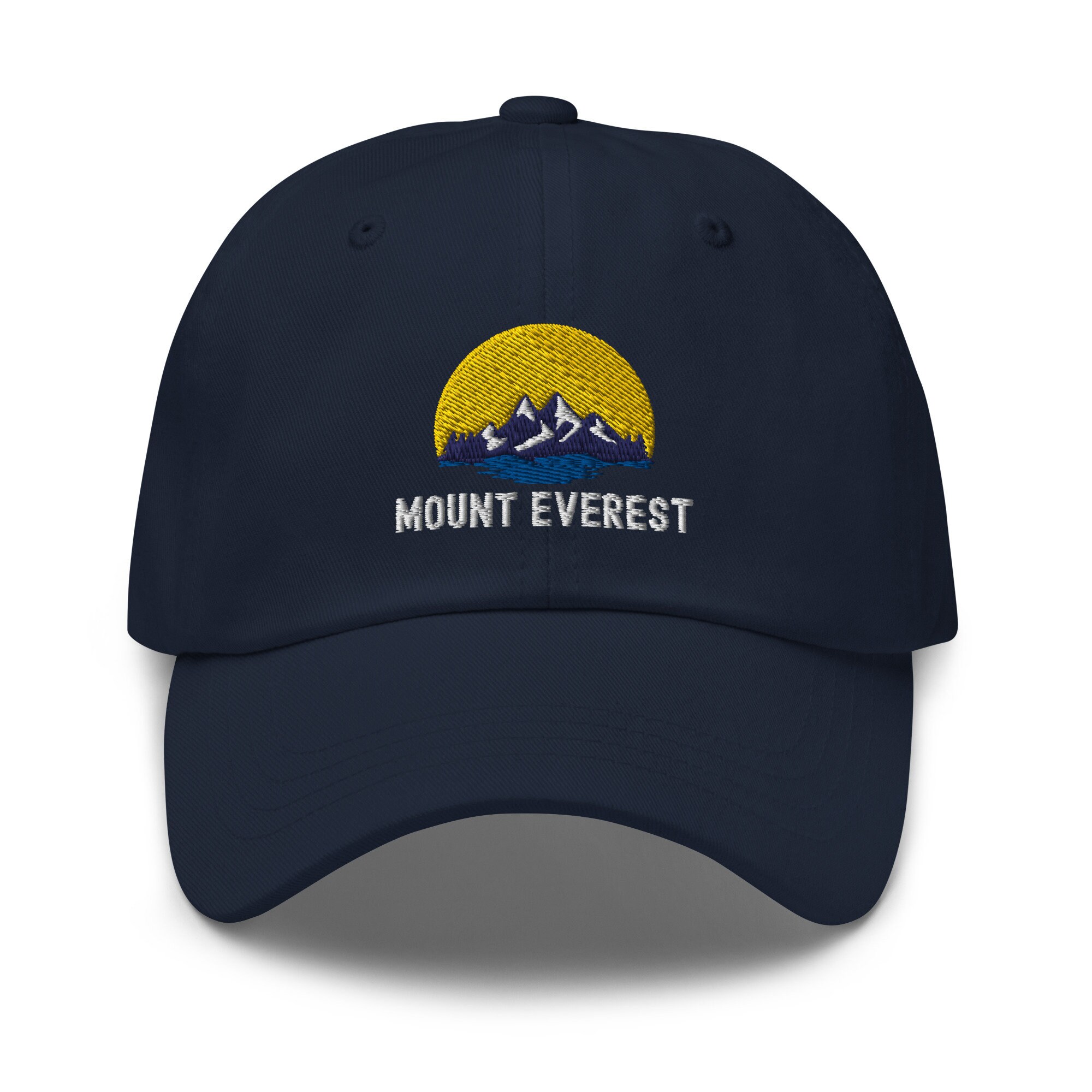 Mount Everest Hat | Fun Hiking Outdoors Cap | Unisex Embroidered Hat - Etsy