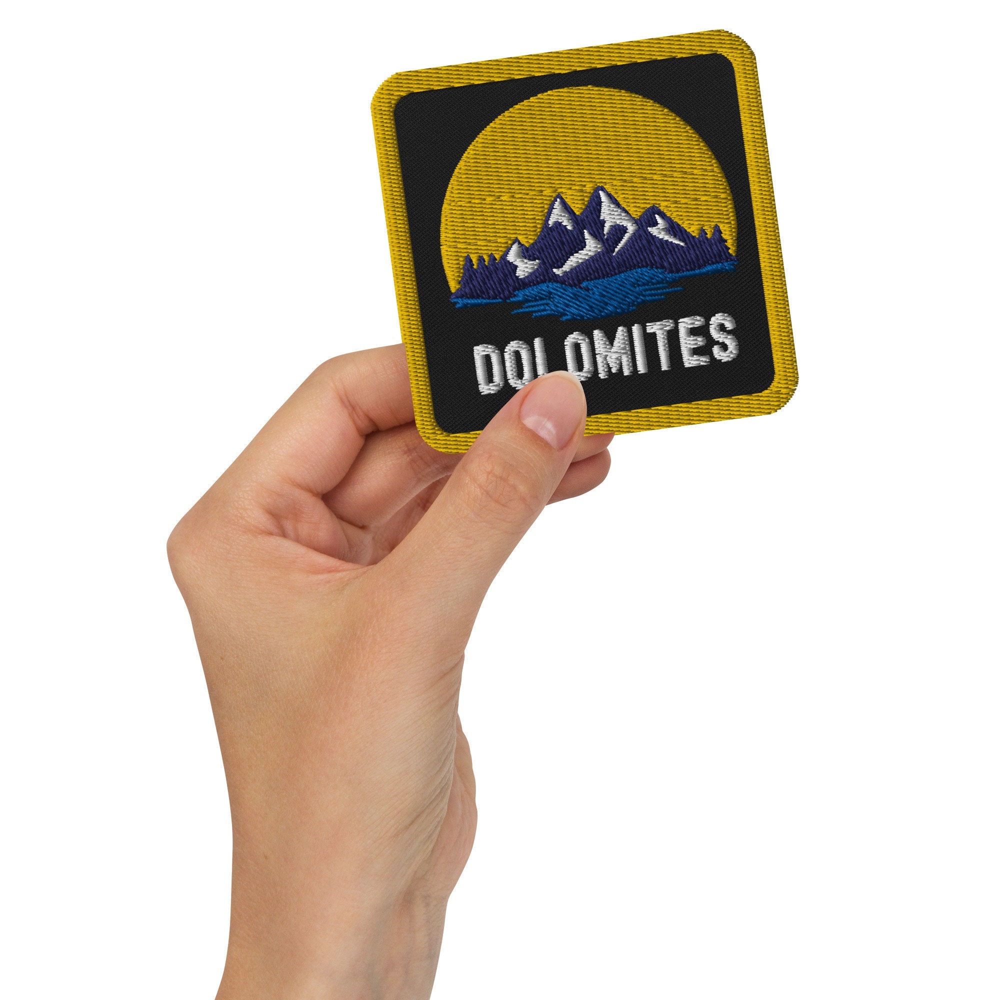 Dolomites Mountain Outdoor Embroidered Patch - Etsy