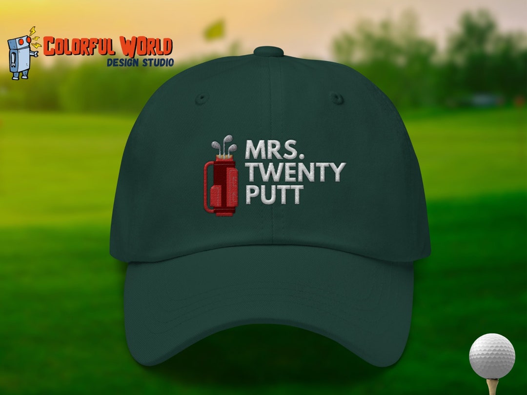 Mrs. Twenty Putt Cap Funny Golf Embroidered Dad Hat Gift for Golfers - Etsy