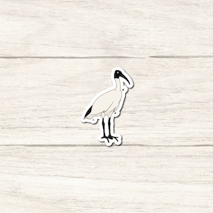 Ibis Vinyl Sticker, Bin Chicken Sticker, Die Cut Sticker, Journal ...