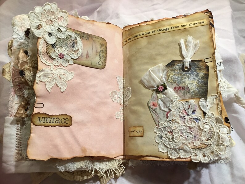 Lovely, Adorable Shabby Chic Journal. - Etsy
