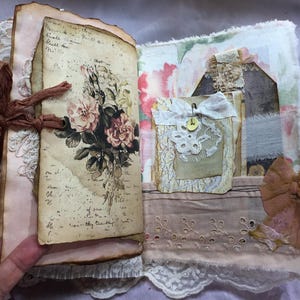 PRECIOSO Shabby Chic Journal. - Etsy