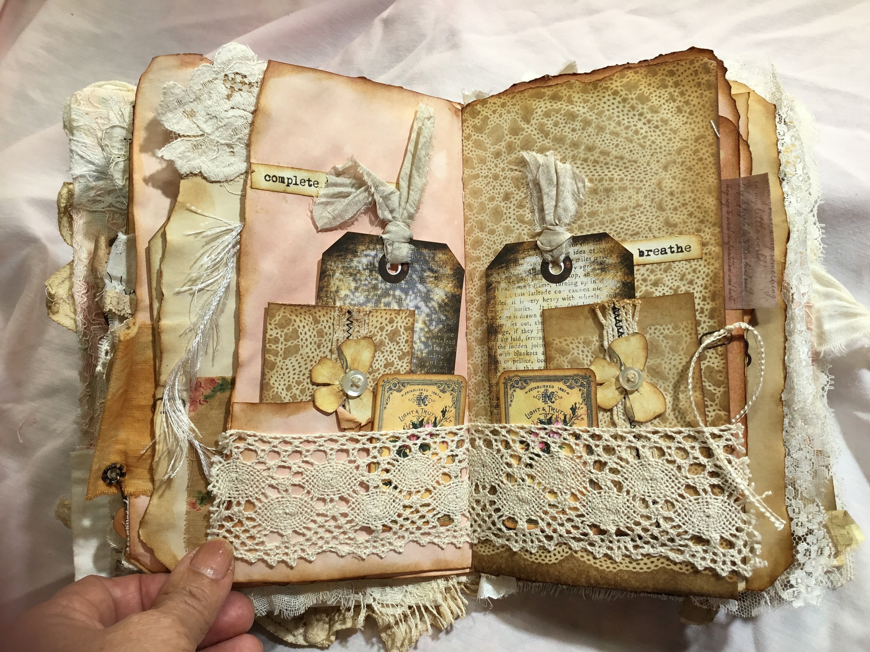 Lovely, Adorable Shabby Chic Journal. - Etsy