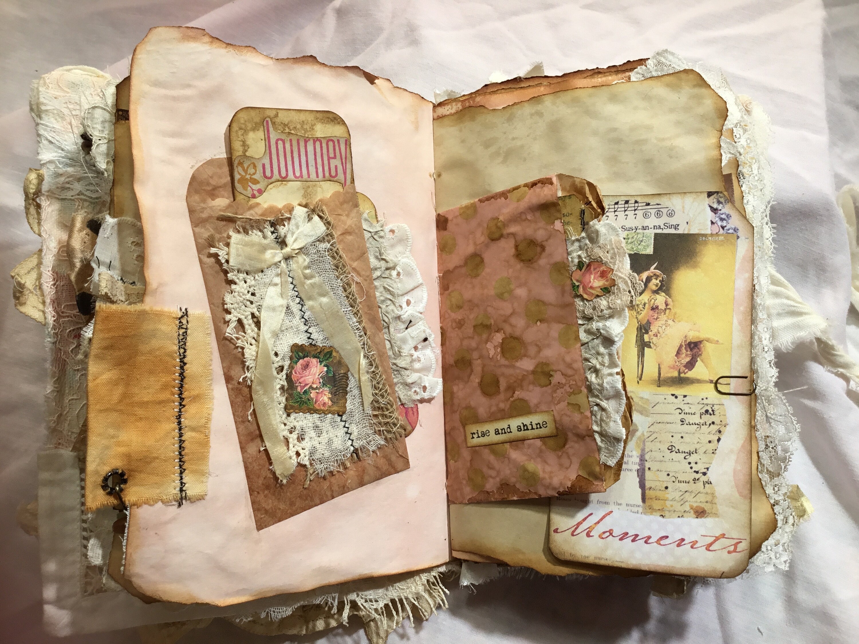 Lovely, Adorable Shabby Chic Journal. - Etsy