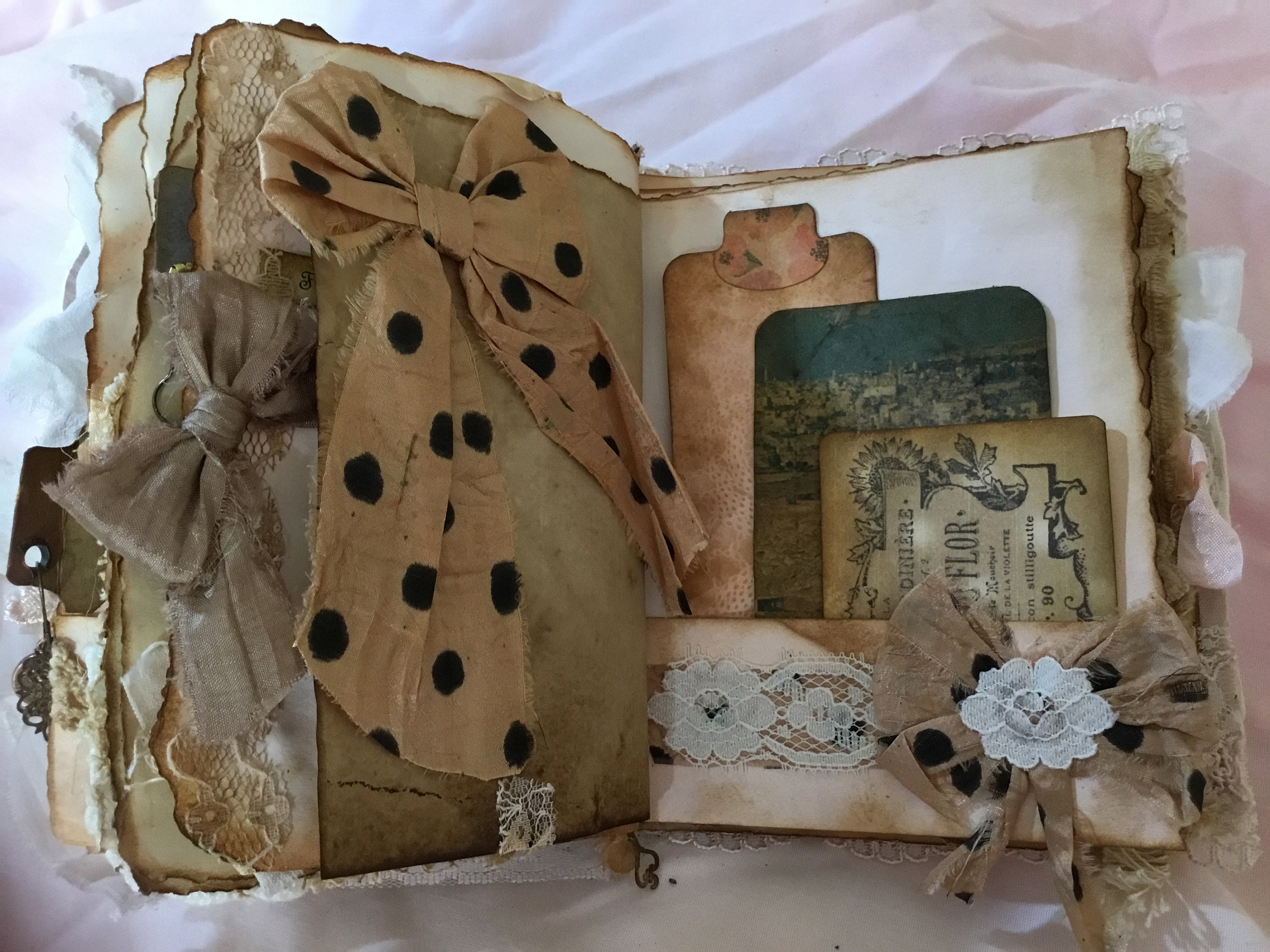 BONITO Shabby Chic Journal - Etsy