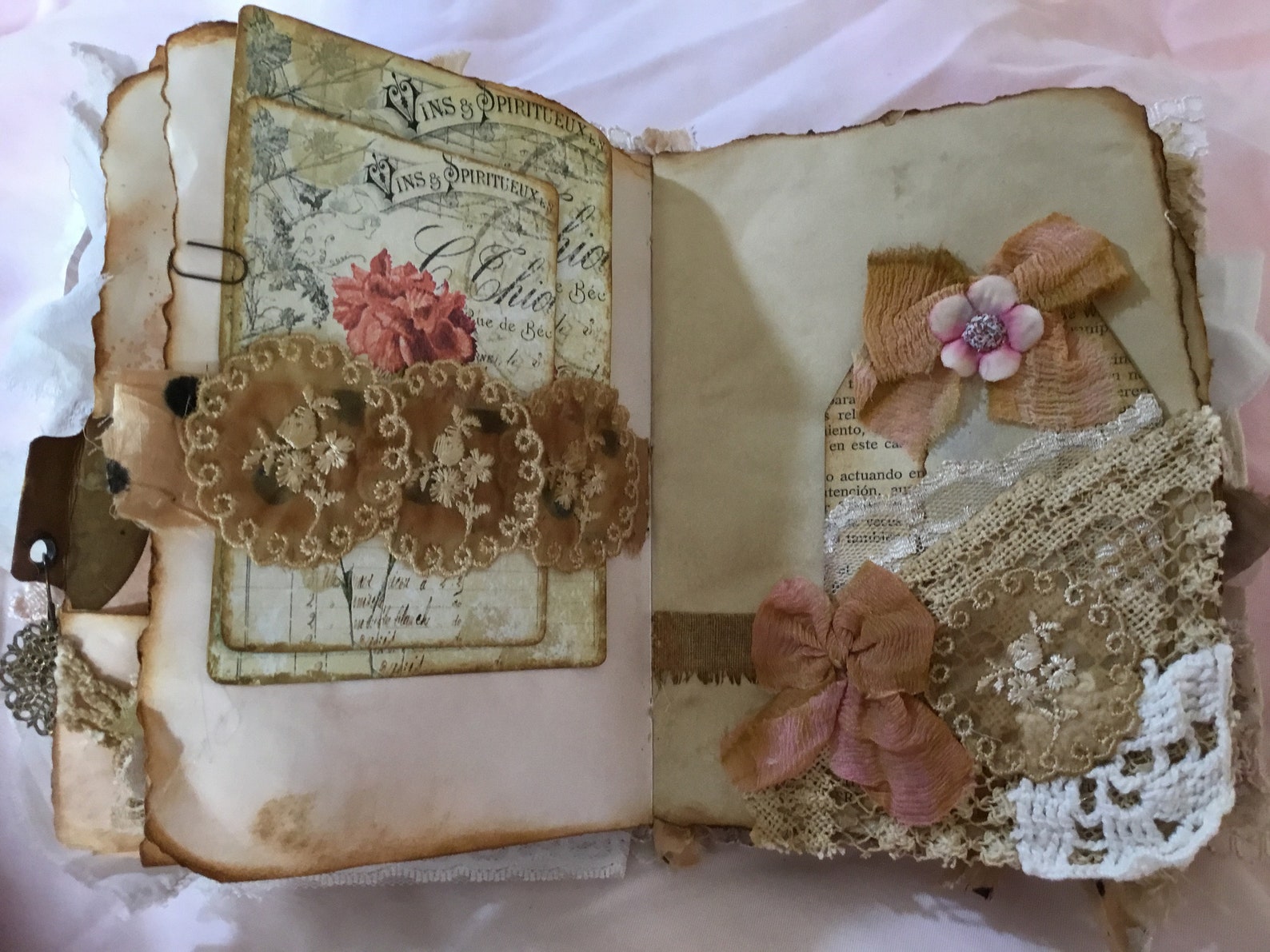 BONITO Shabby Chic Journal - Etsy