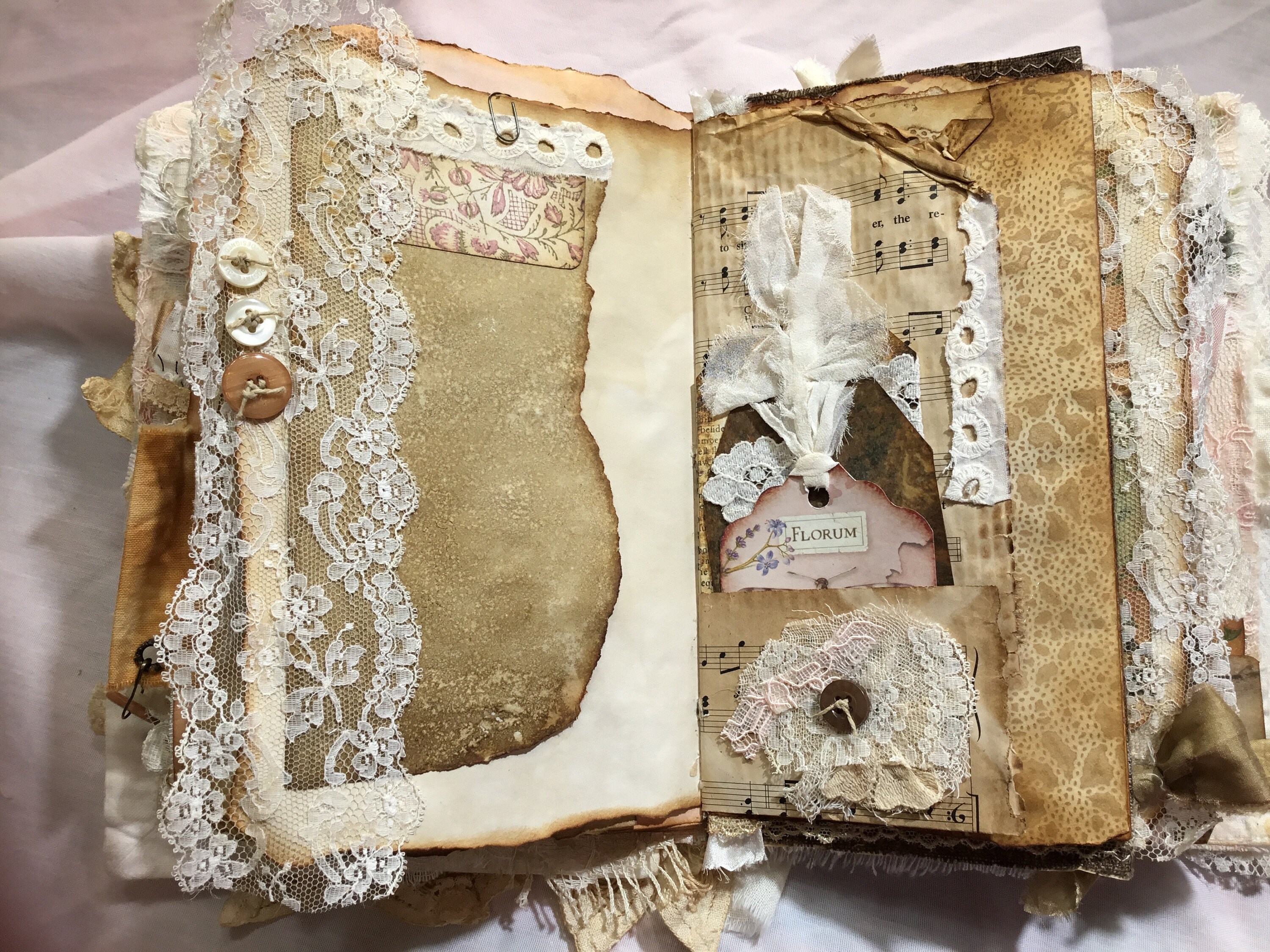 Lovely, Adorable Shabby Chic Journal. - Etsy