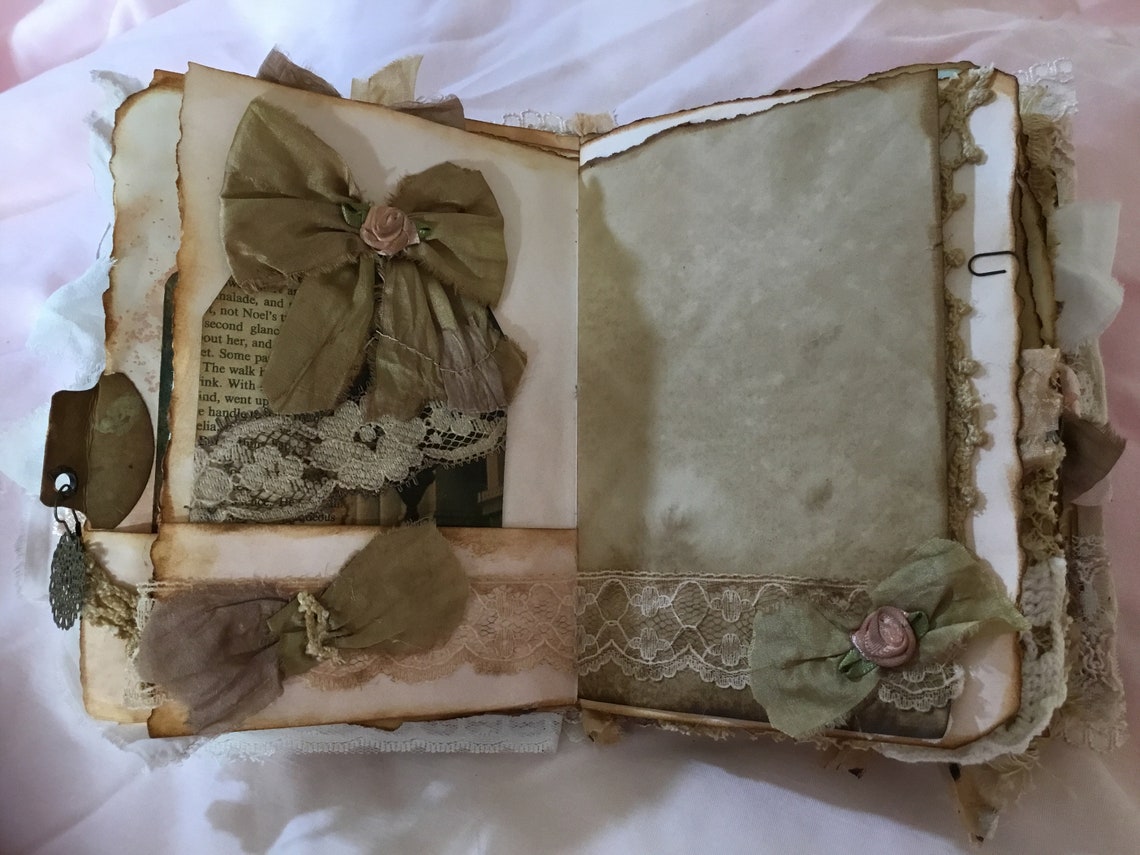BONITO Shabby Chic Journal - Etsy