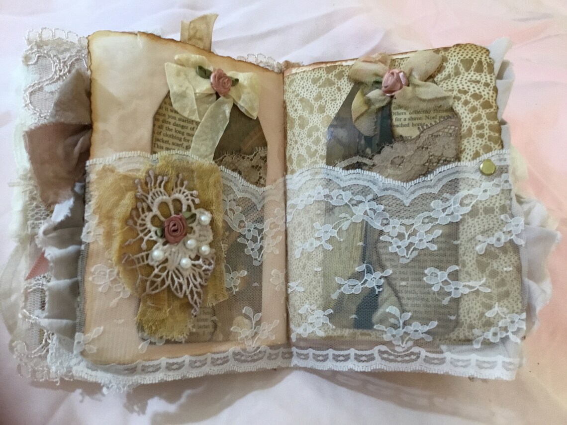 BONITO Shabby Chic Journal - Etsy