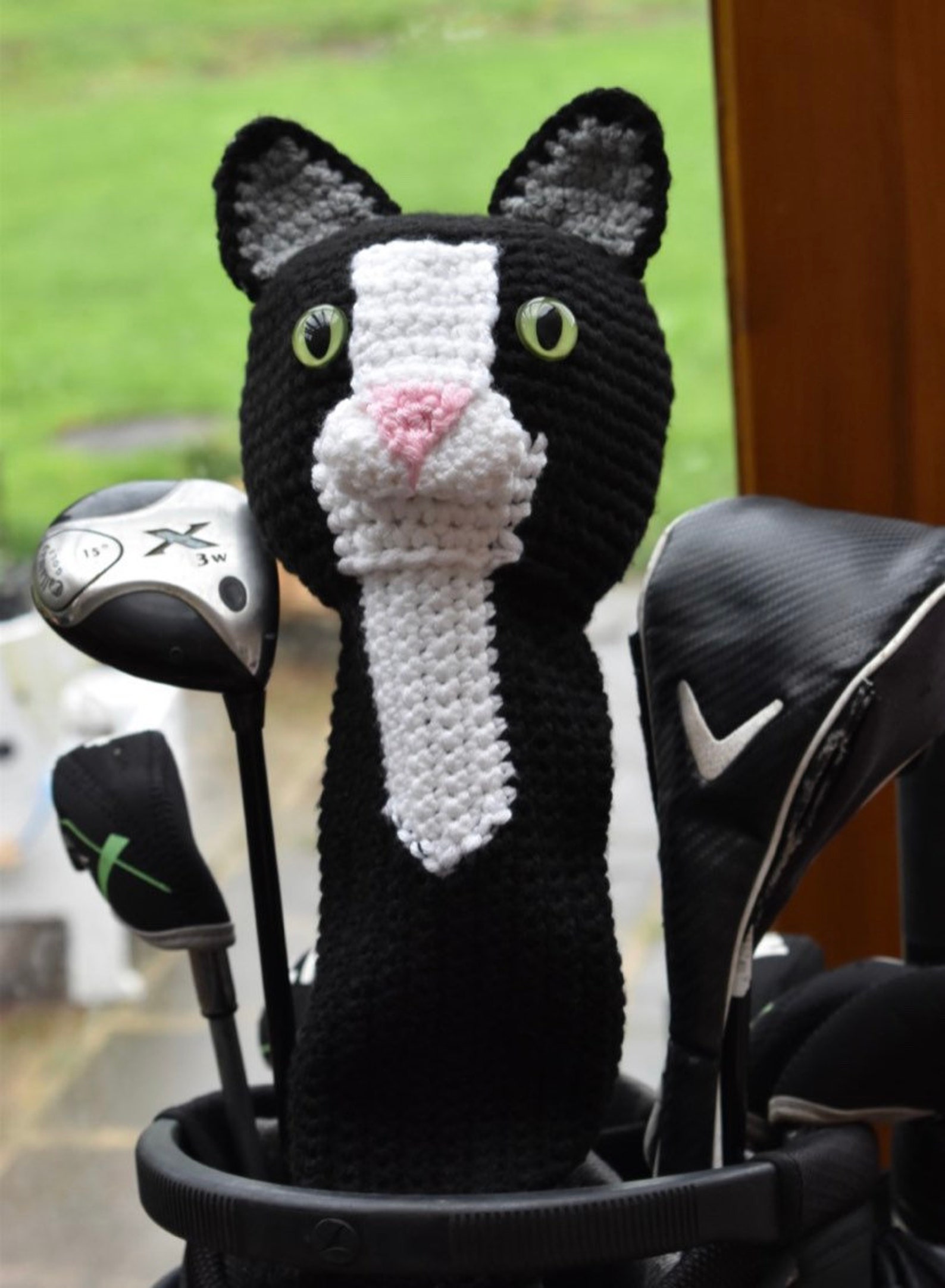 Handmade Cat Golf Driver Head Cover - Etsy