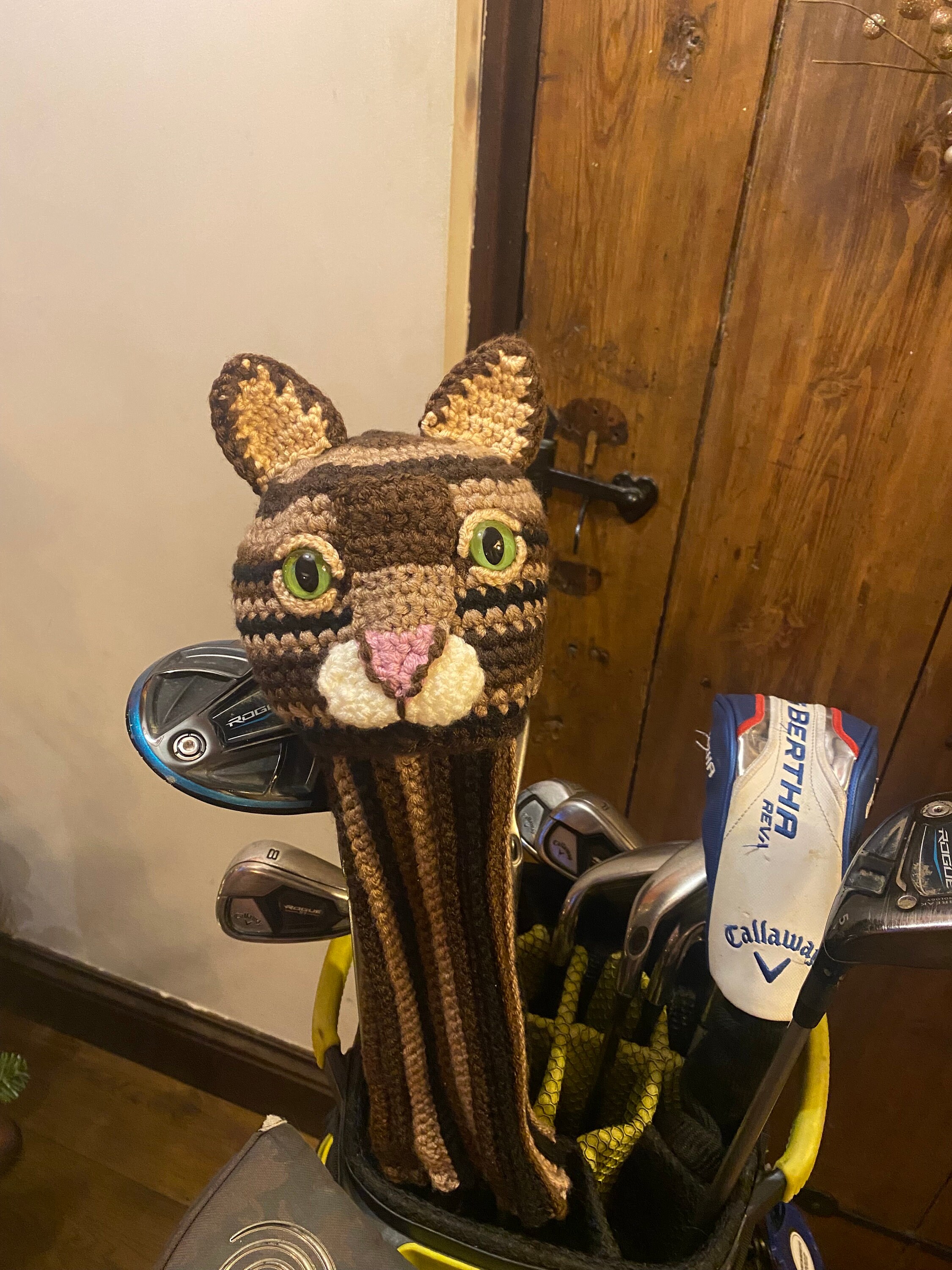 Handmade Cat Golf Driver Head Cover - Etsy