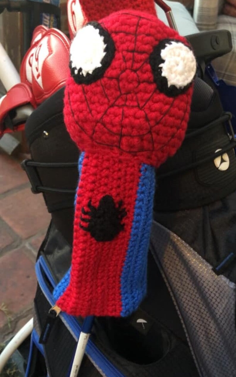 Bespoke Spiderman Golf Head Cover Fairway Wood - Etsy