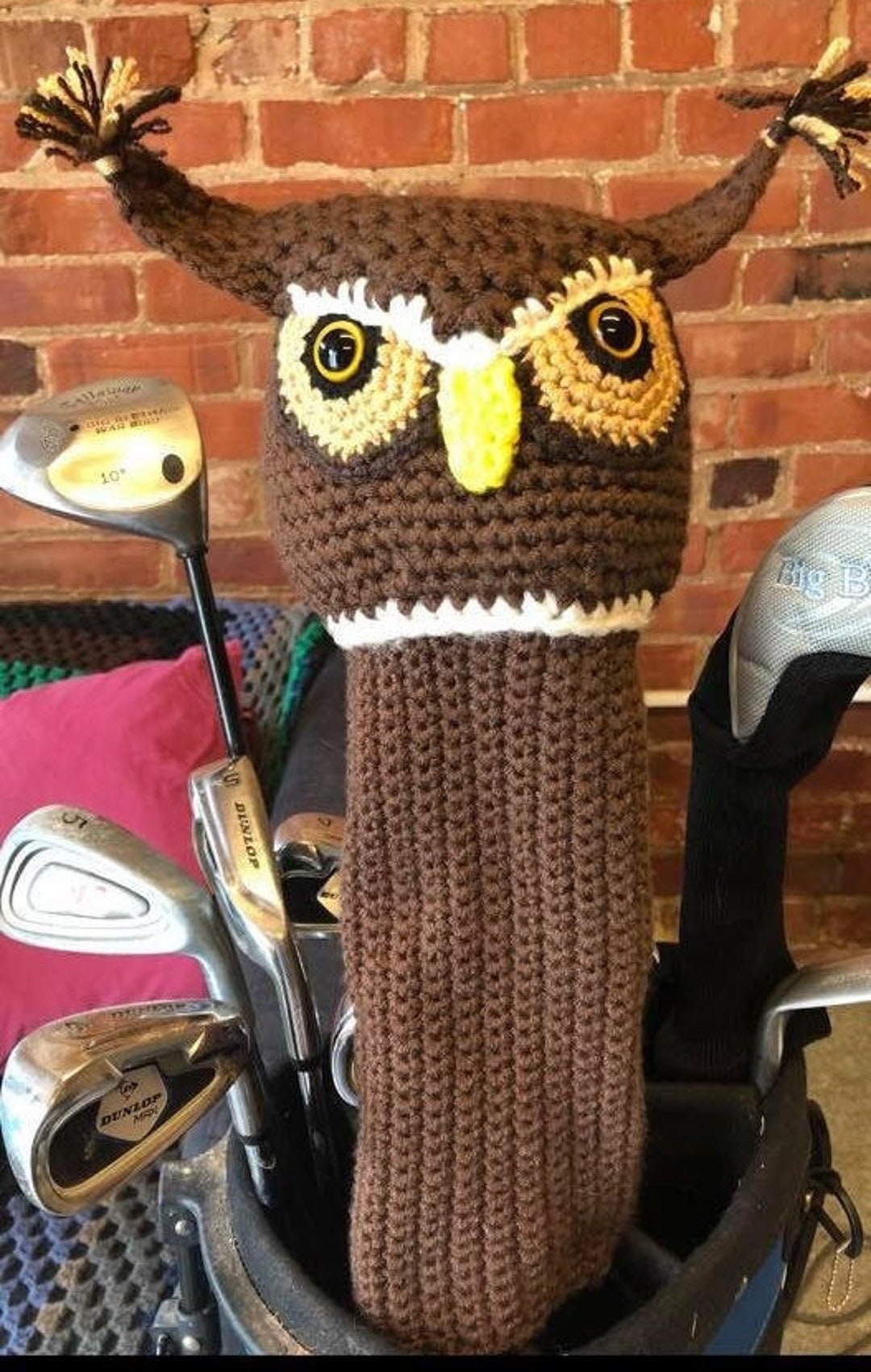 Golf Driver Head Cover - Owl - Etsy