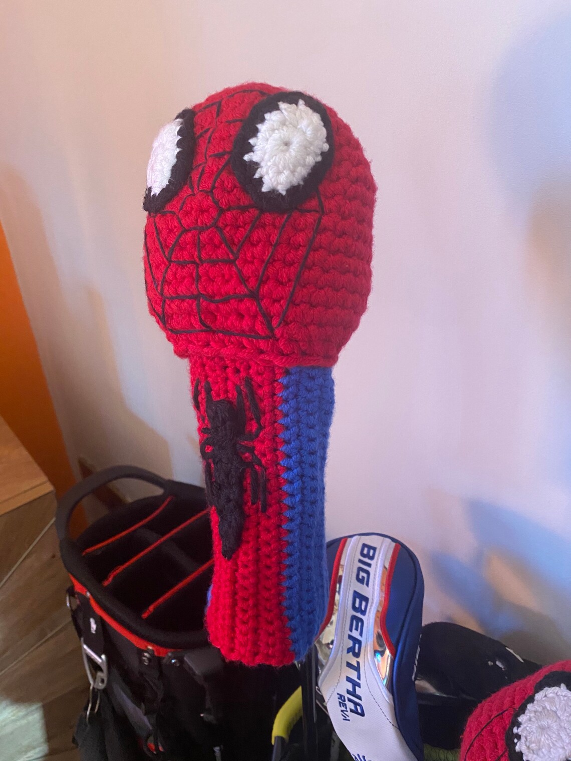 Bespoke Spiderman Golf Head Cover Fairway Wood - Etsy