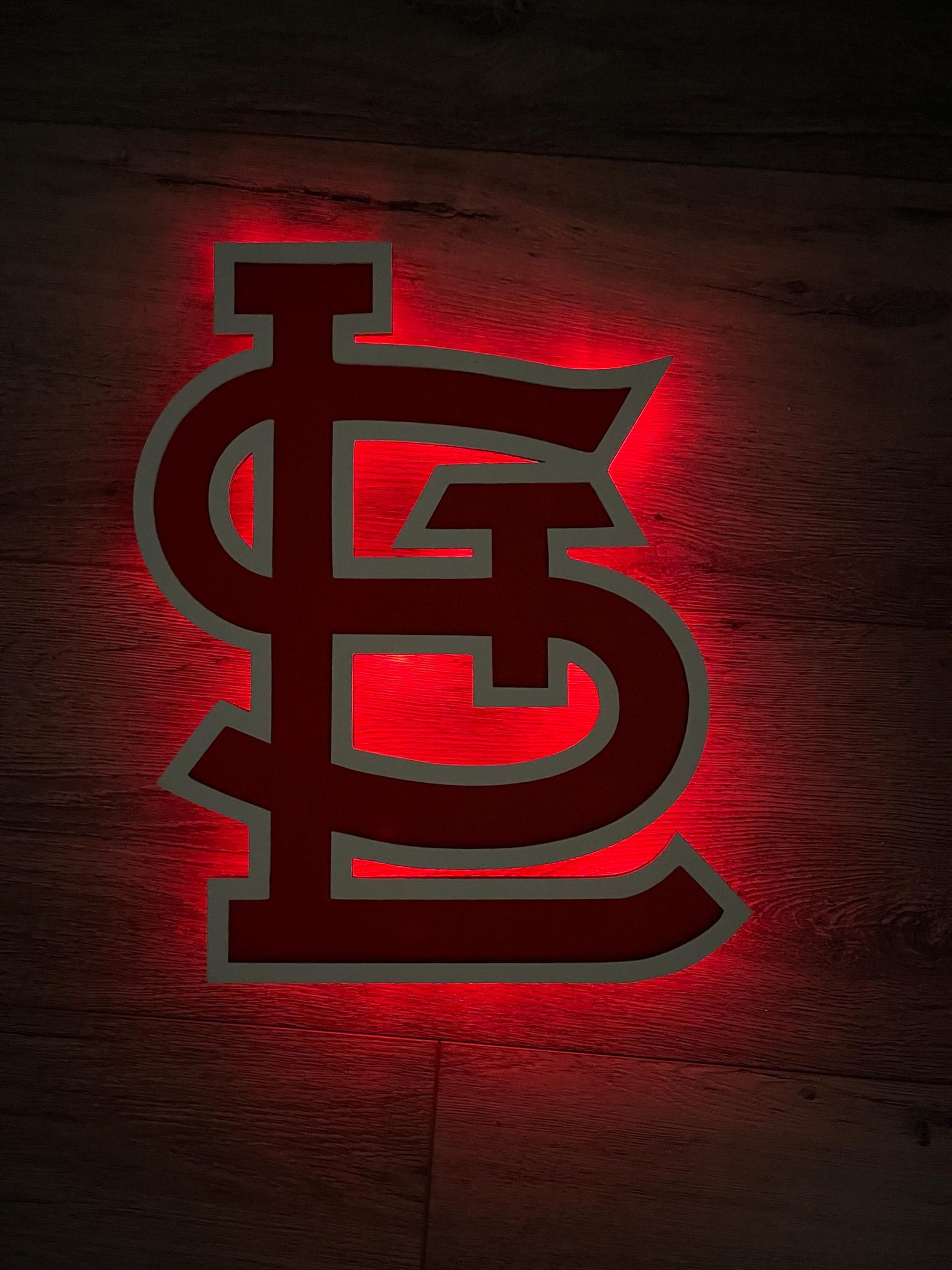 St Louis Cardinals 3d Sign With Back Light - Etsy