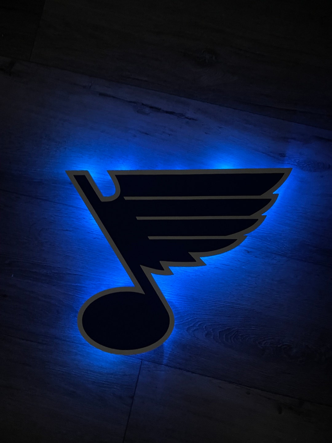 St Louis Blues 3d Sign With Back Light - Etsy