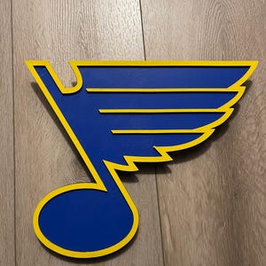 St Louis Blues 3d Sign With Back Light - Etsy
