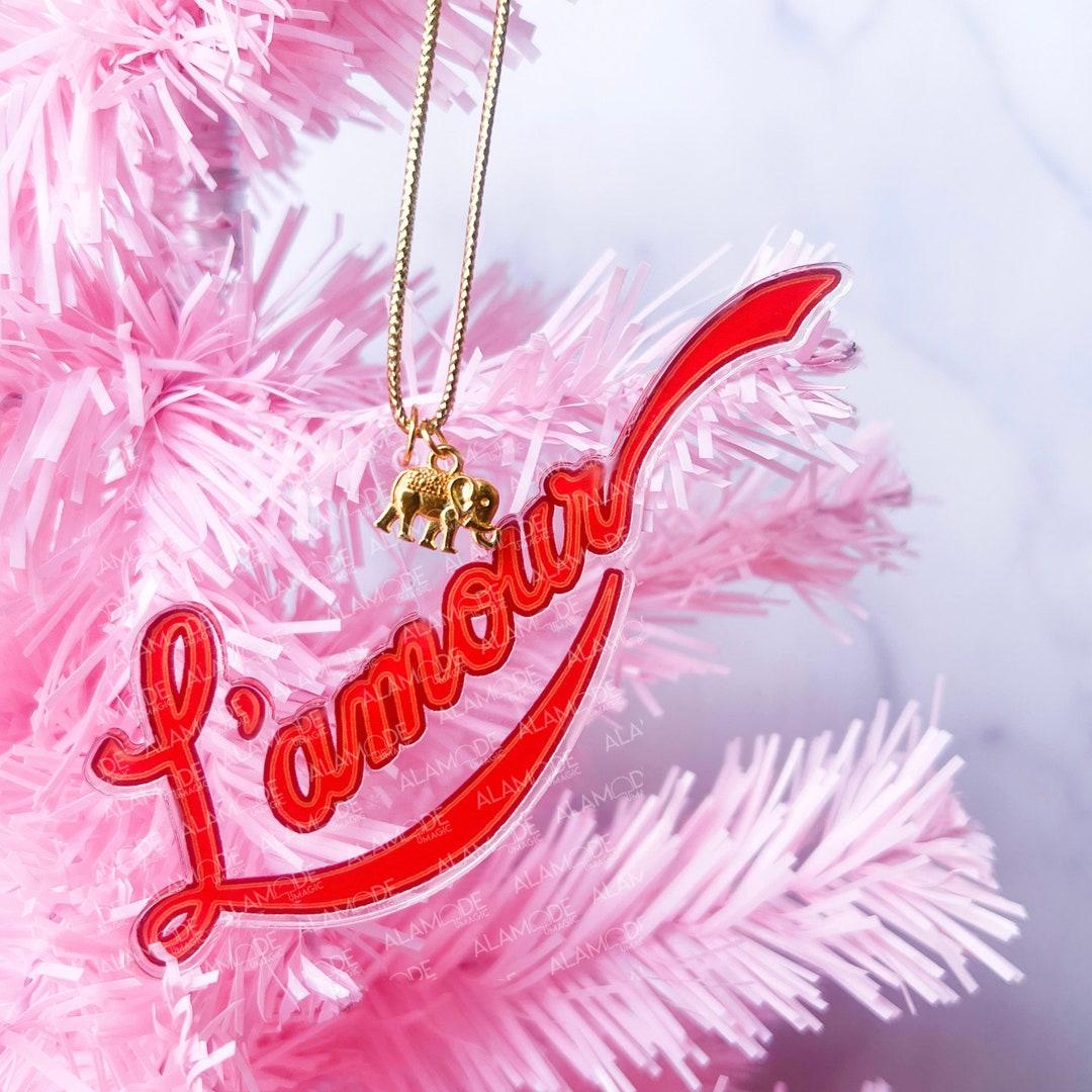 Moulin Rouge Lamour Ornament Broadway Musical Acrylic Ornament - Etsy