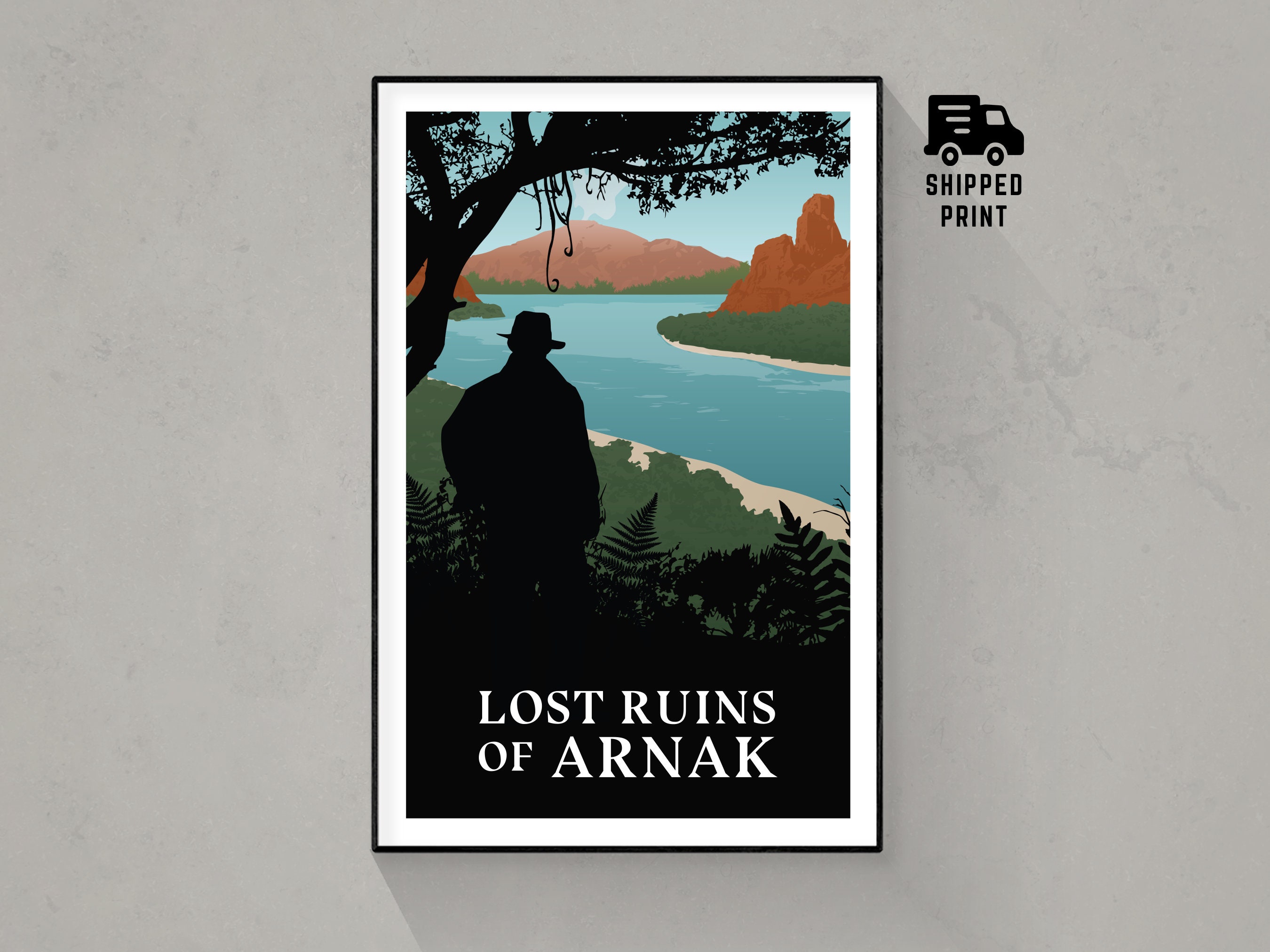 Lost Ruins of Arnak, Board Game Poster Print, Minimalist Wall Art - Etsy