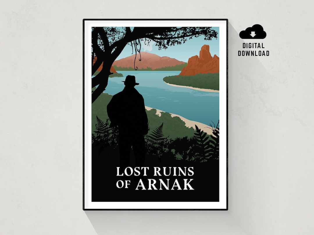 Lost Ruins of Arnak, Board Game Poster, Minimalist Wall Art, Instant ...