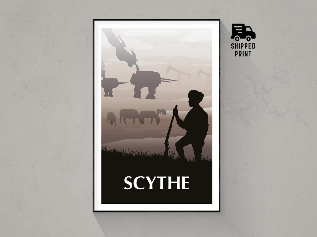 Scythe, Board Game Poster Print, Minimalist Wall Art - Etsy