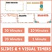 Editable Teacher Slides | Daily Powerpoint Templates With Timers ...