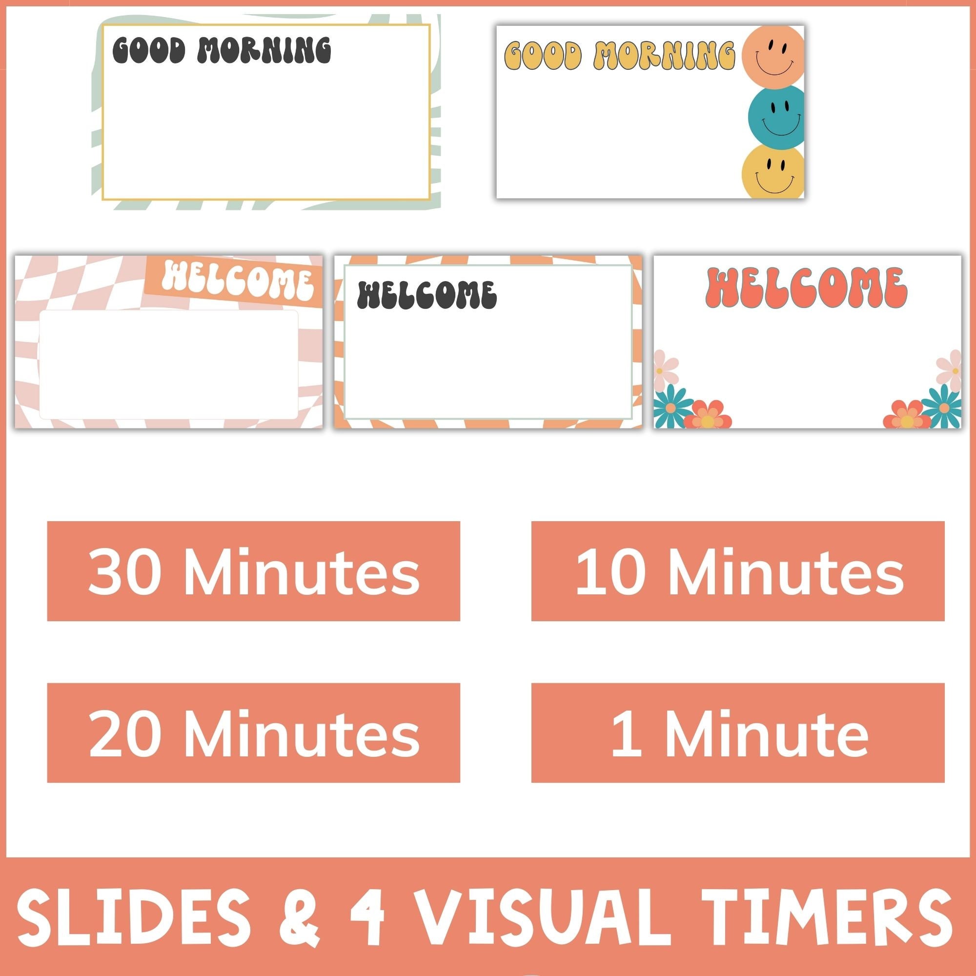 Editable Teacher Slides | Daily Powerpoint Templates With Timers ...