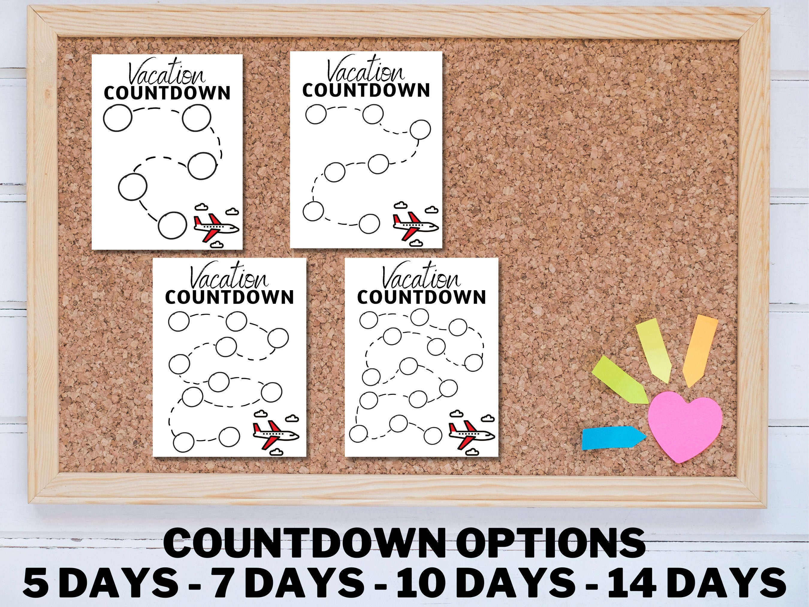 Vacation Countdown for Kids | Printable Calendar | Countdown to ...