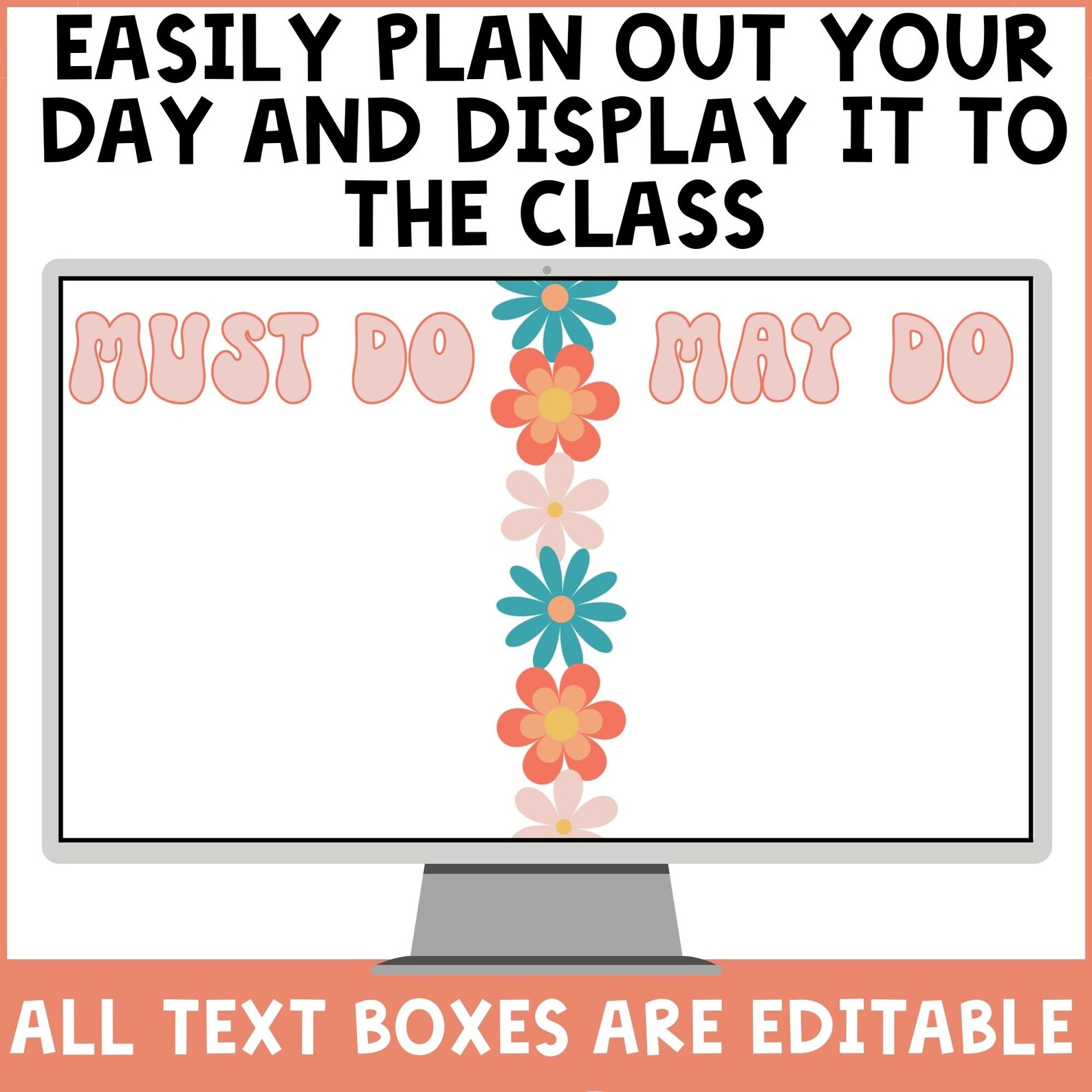 Editable Teacher Slides | Daily Powerpoint Templates With Timers ...
