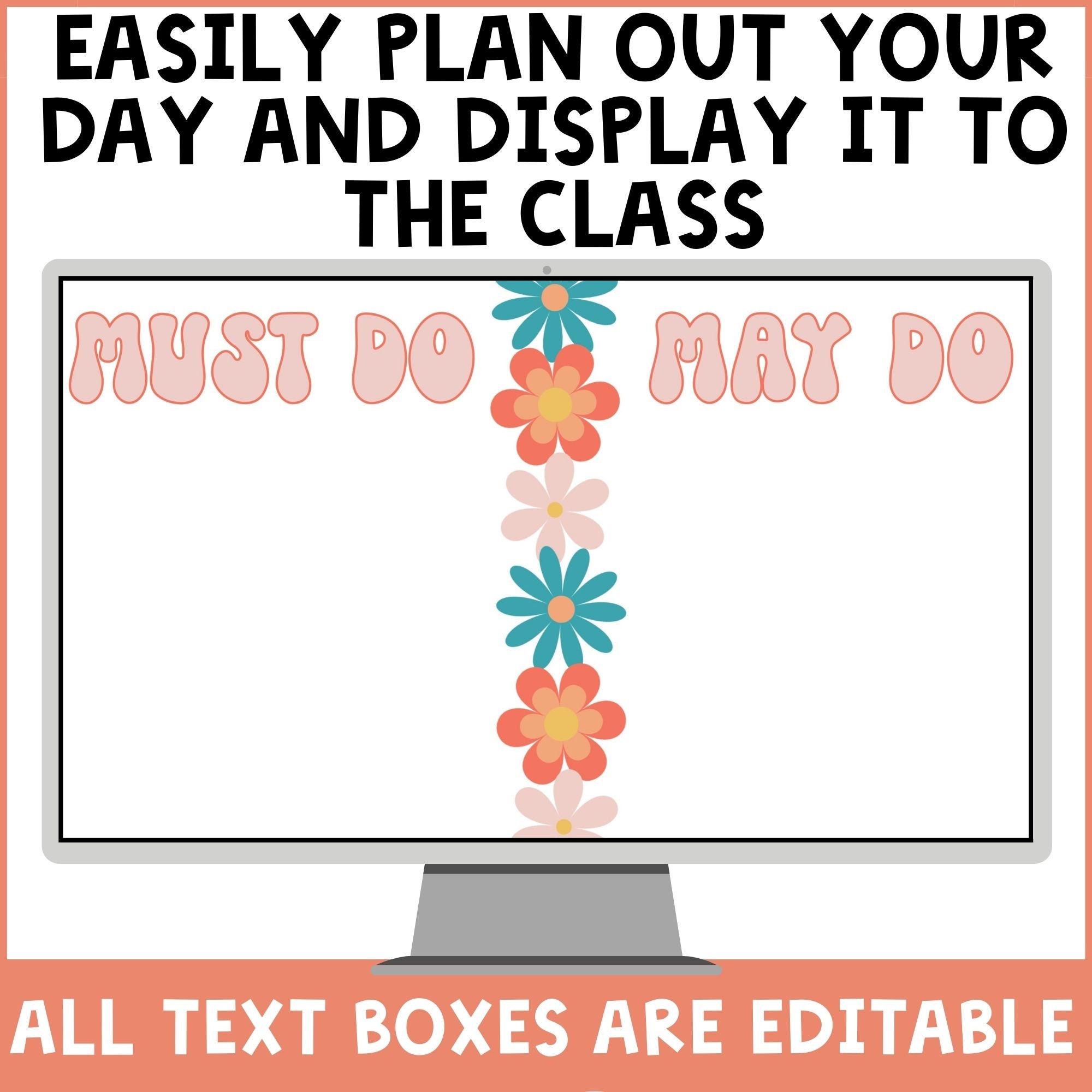 Editable Teacher Slides | Daily Powerpoint Templates With Timers ...