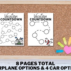 Vacation Countdown for Kids | Printable Calendar | Countdown to ...