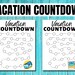 Vacation Countdown Calendar for Kids | Printable Calendar | Countdown ...