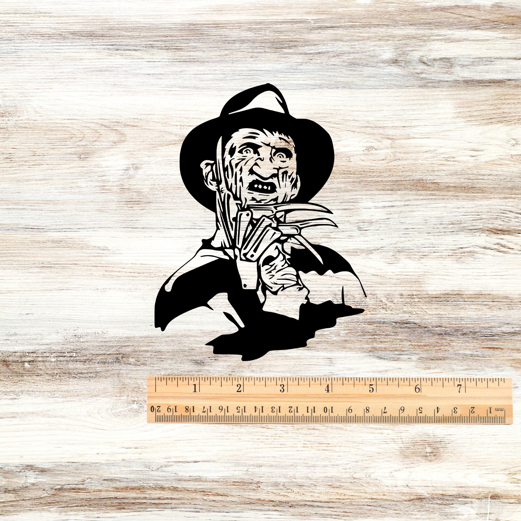 Car Decal, Freddy Kruger, Vinyl Decal, Window Decal, Bumper Sticker - Etsy