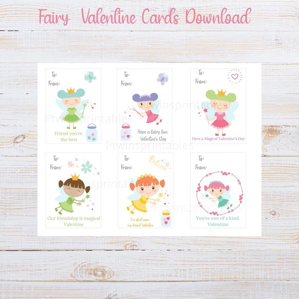 Valentine Fairy - Etsy