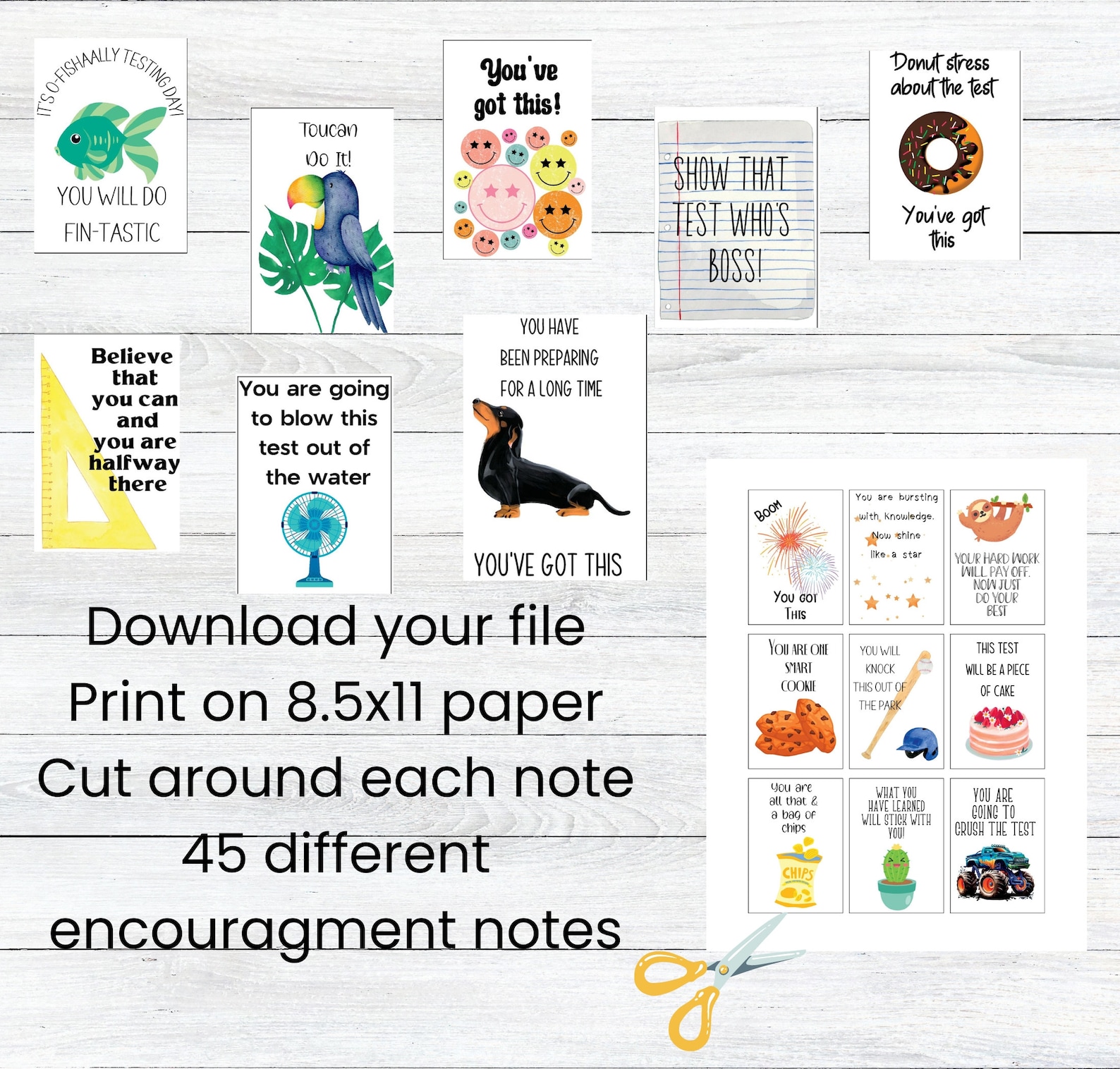 Test Taking Encouragement Notes, Test Encouragement Notes, Teacher ...