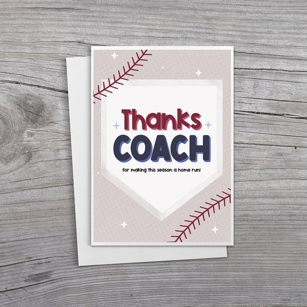 Thanks Coach - Etsy