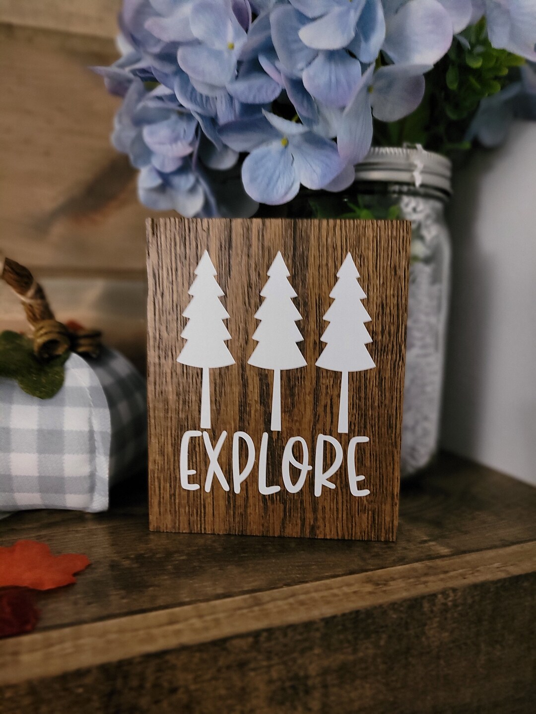Mini Wood Signs Home Decor Adventure Decor Coffee - Etsy