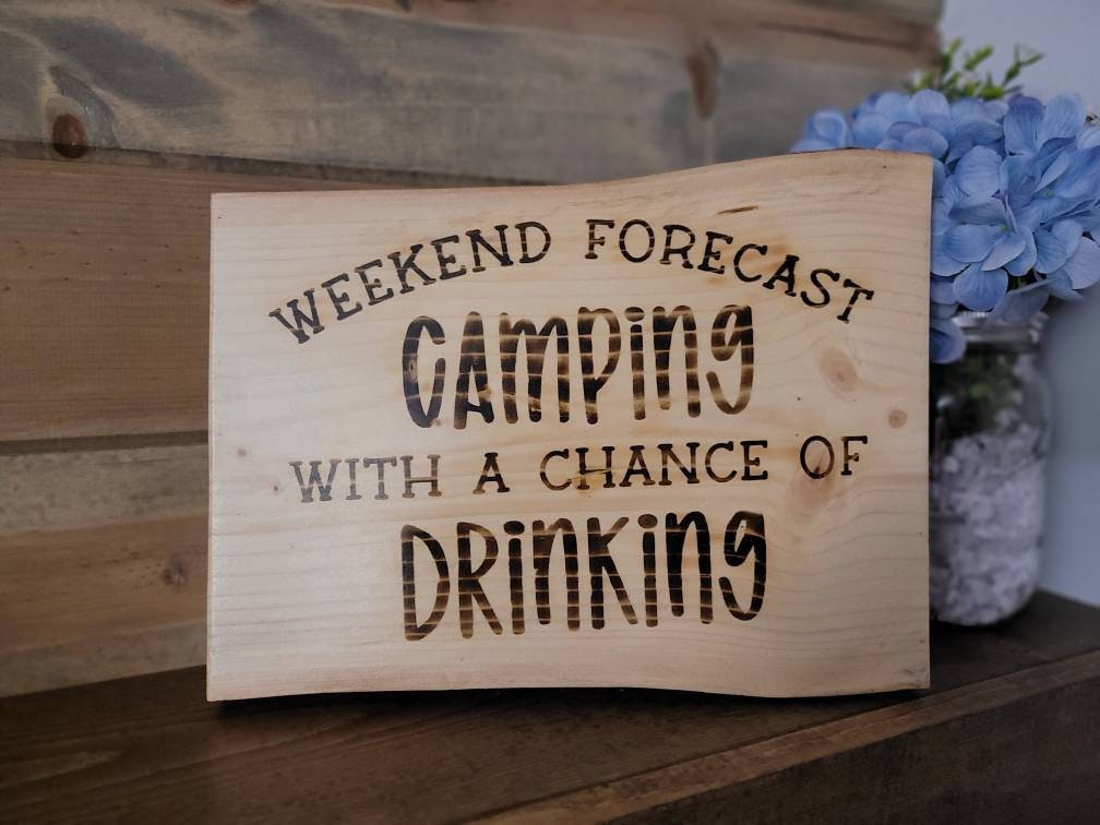 Camping Decor Signs Camping Beer Signs Life is Better When - Etsy