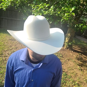 White Stetson Cowboy Hat - Etsy