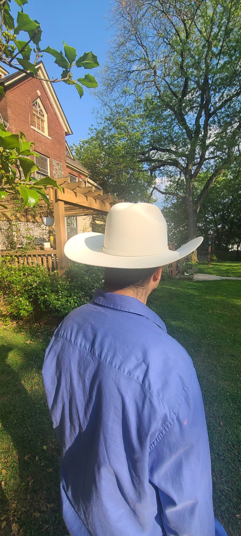 White Stetson Cowboy Hat - Etsy