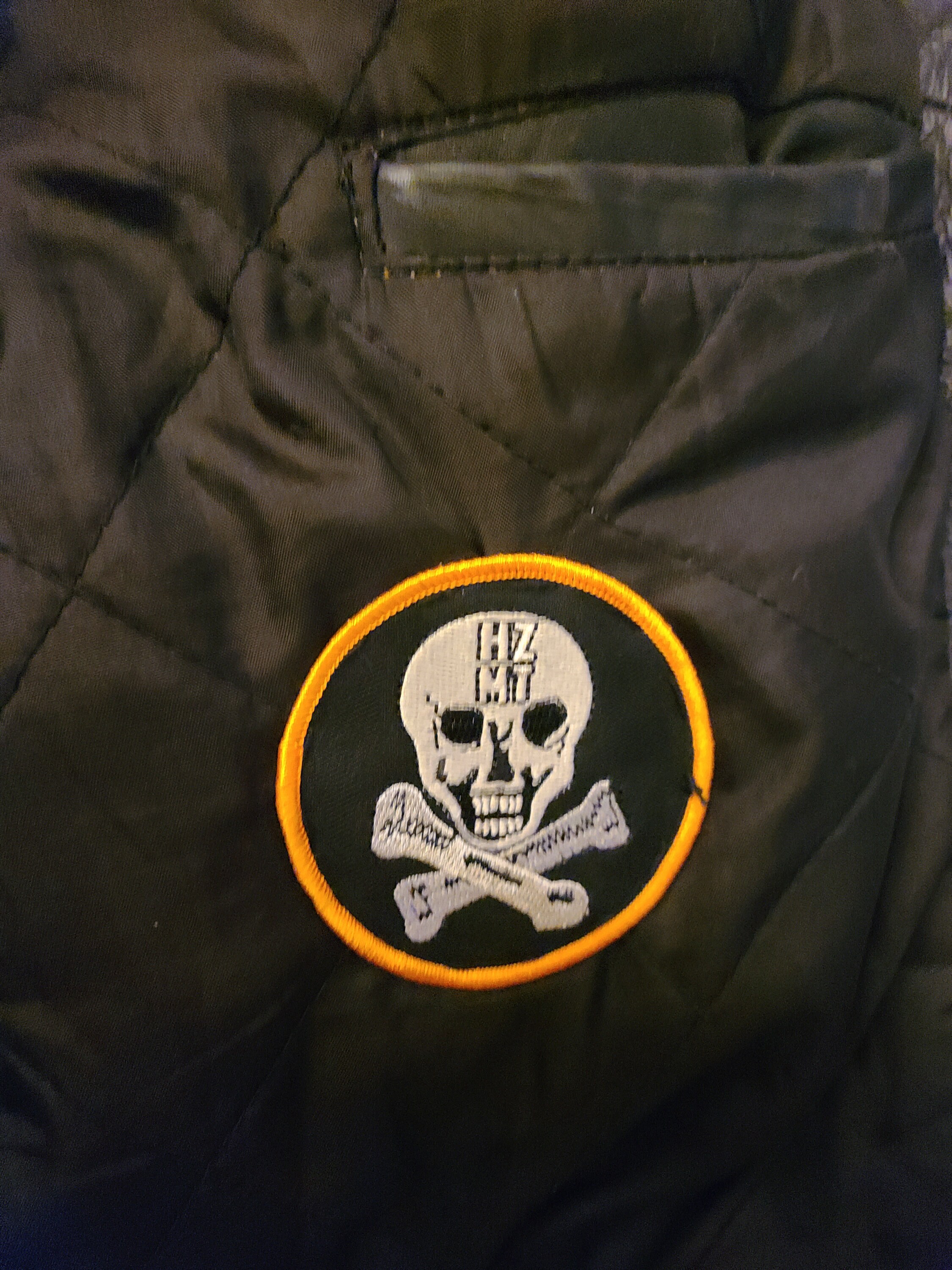 Vintage Studded Hazmat Design Leather Motorcycle Jacket - Etsy